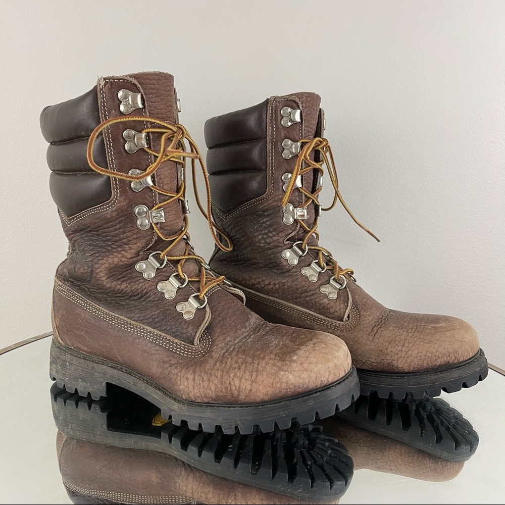 Vintage Timberland Leather Og 1990s Iditarod 40 Below… - Gem